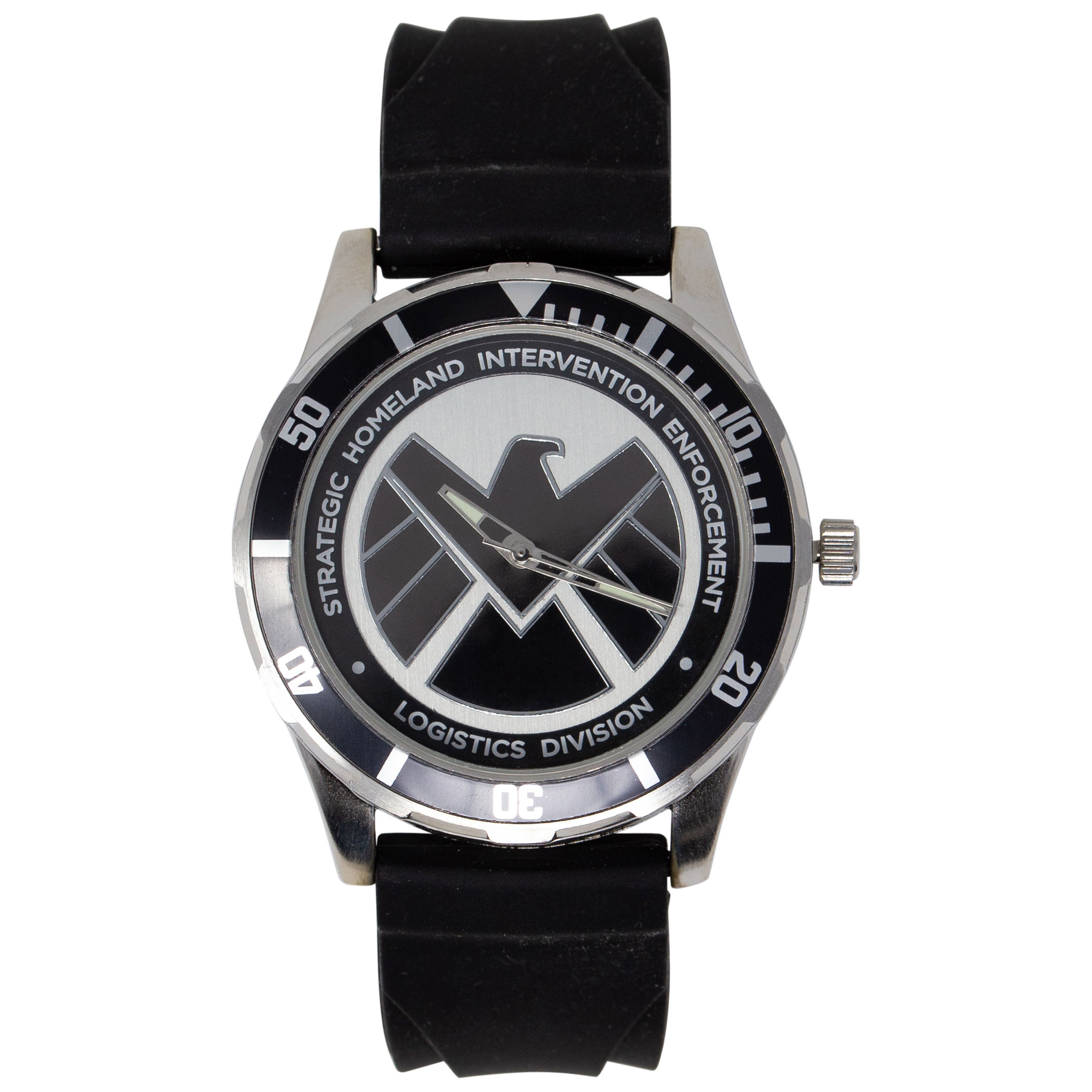 Product image 0 for Agents of SHIELD Symbol Watch with Rubber Wristband