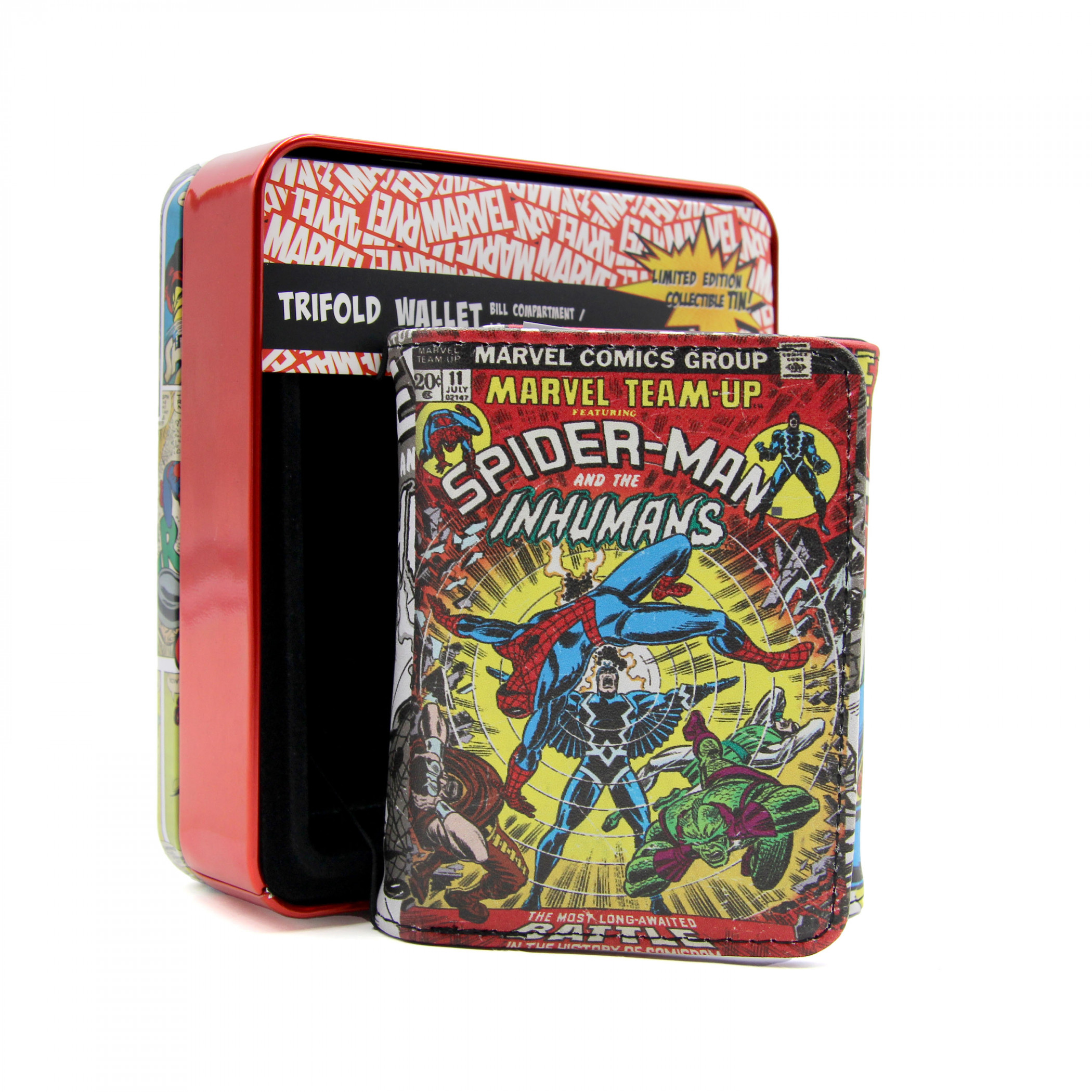 Product image 0 for Spider-Man and The Inhumans #11 Cover Trifold ...