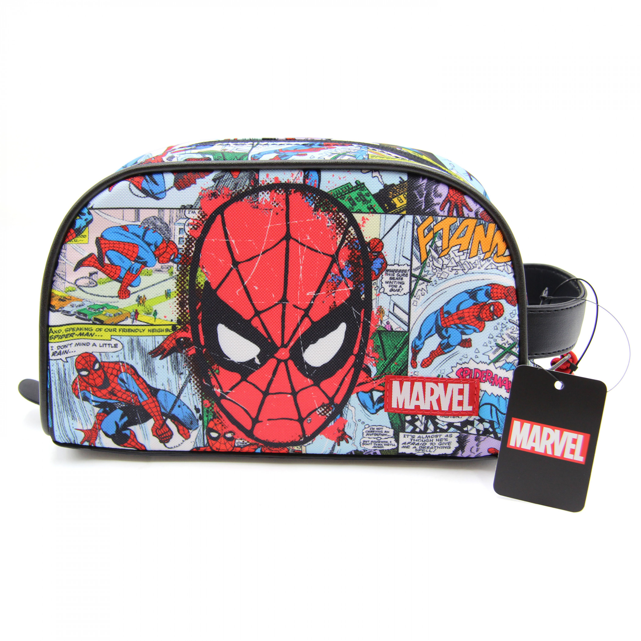 Product image 0 for Spider-Man Comic Panels Dopp Kit with Bottle