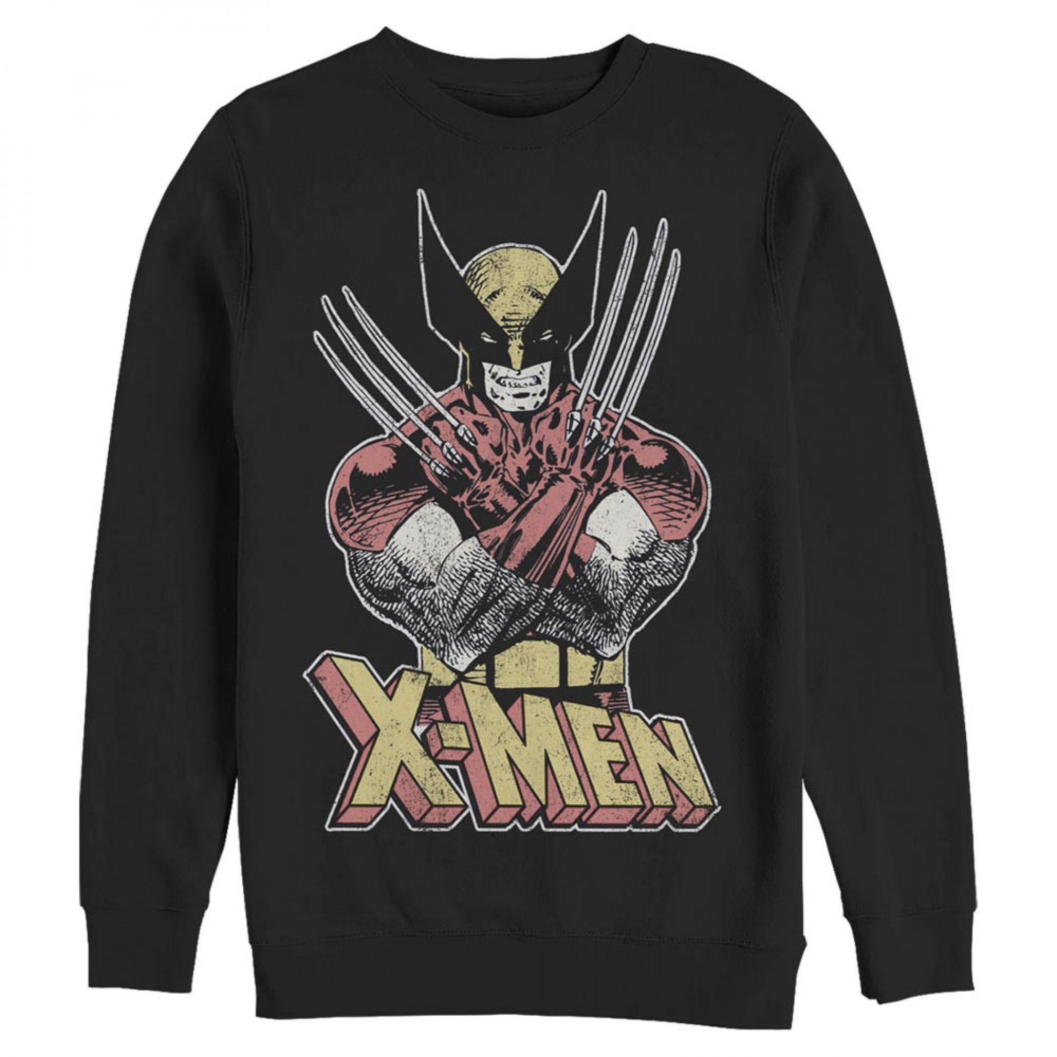 Product image 0 for X-Men Vintage Wolverine Black Sweatshirt