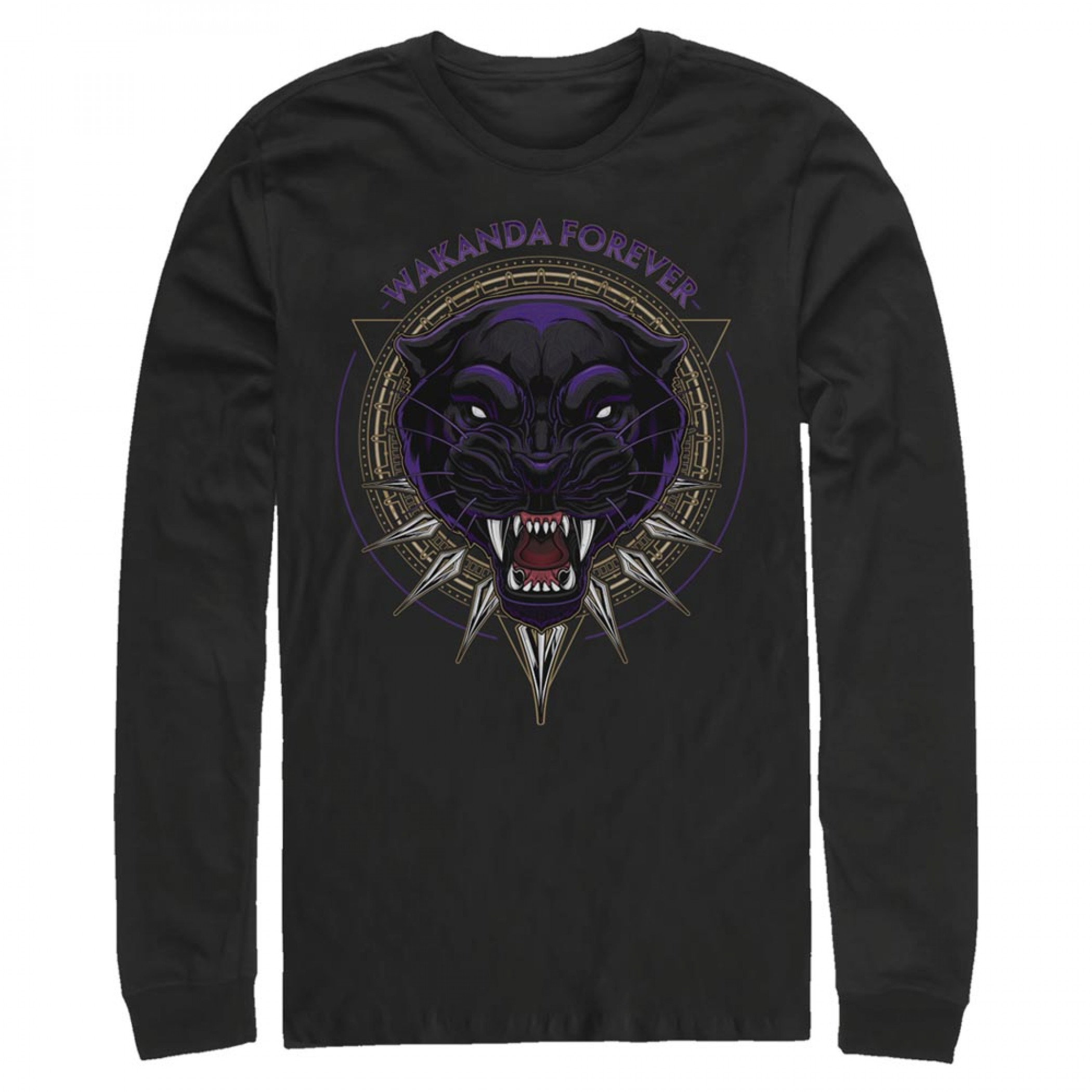 Product image 0 for Black Panther Wakanda Forever Long Sleeve Shirt
