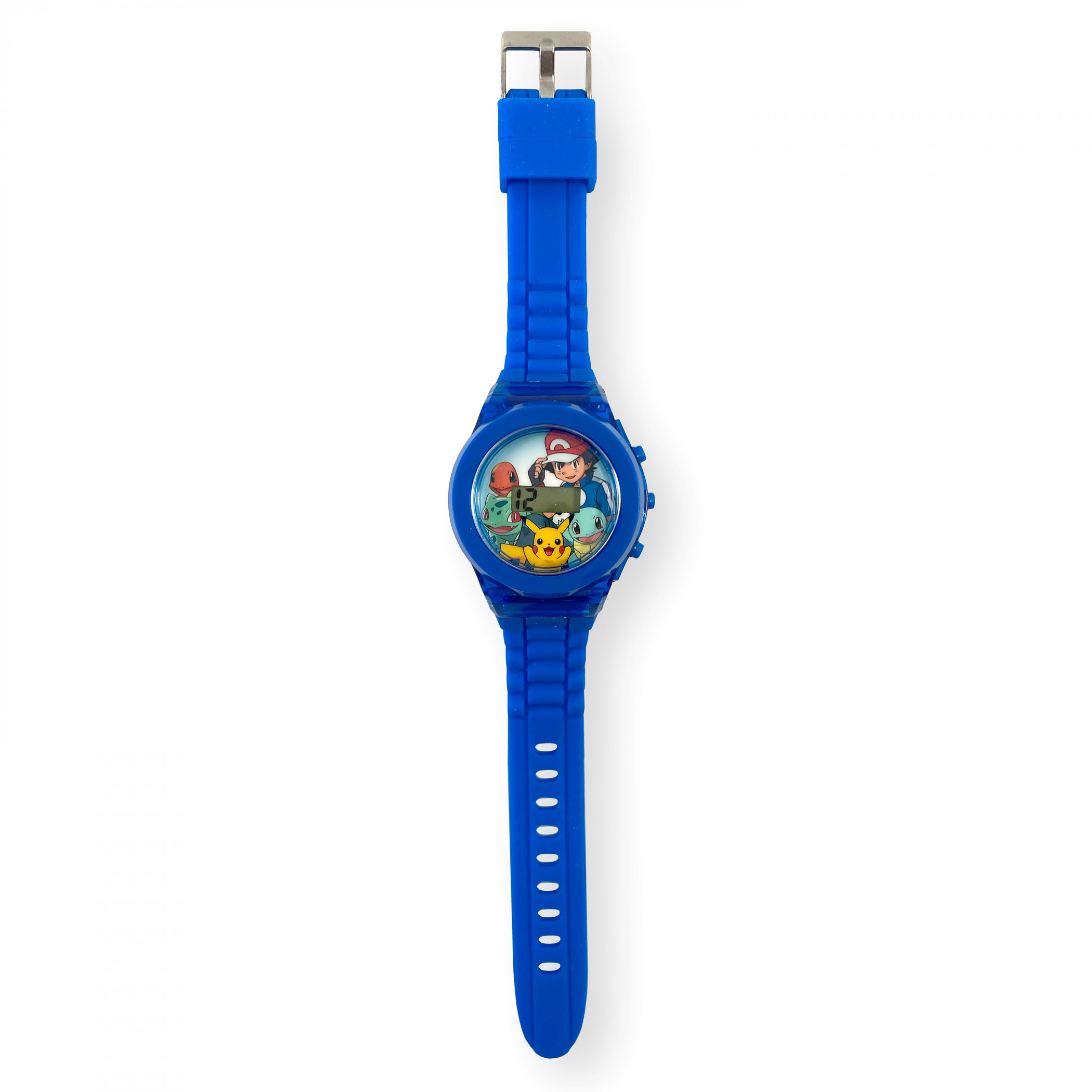 Product image 0 for Pokemon Ash and Pikachu LCD Kid's Watch with Rubber ...