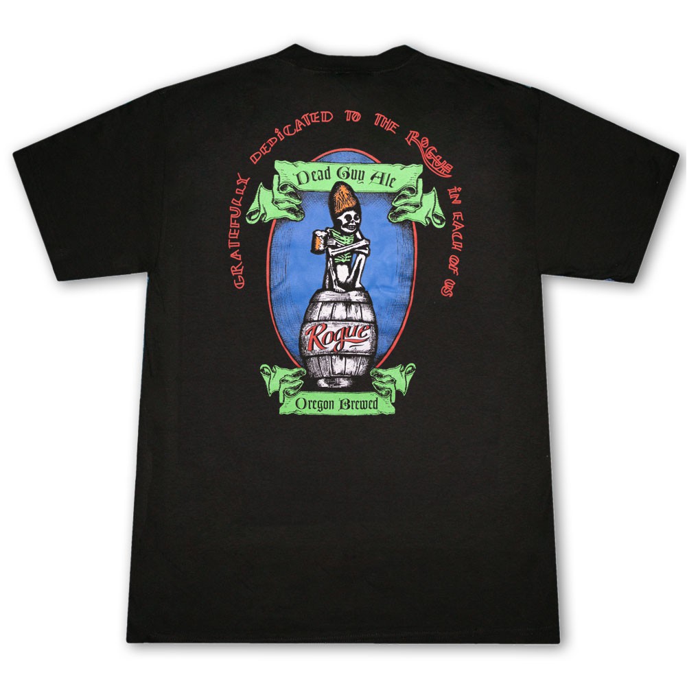Product image 0 for Rogue Ales Dead Guy Black Graphic T-Shirt