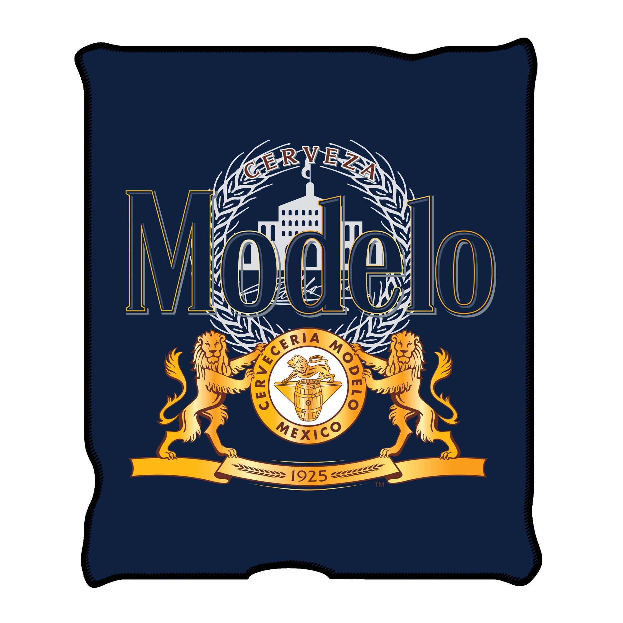 Product image 0 for Modelo Blue 45 X 60 Fleece Blanket