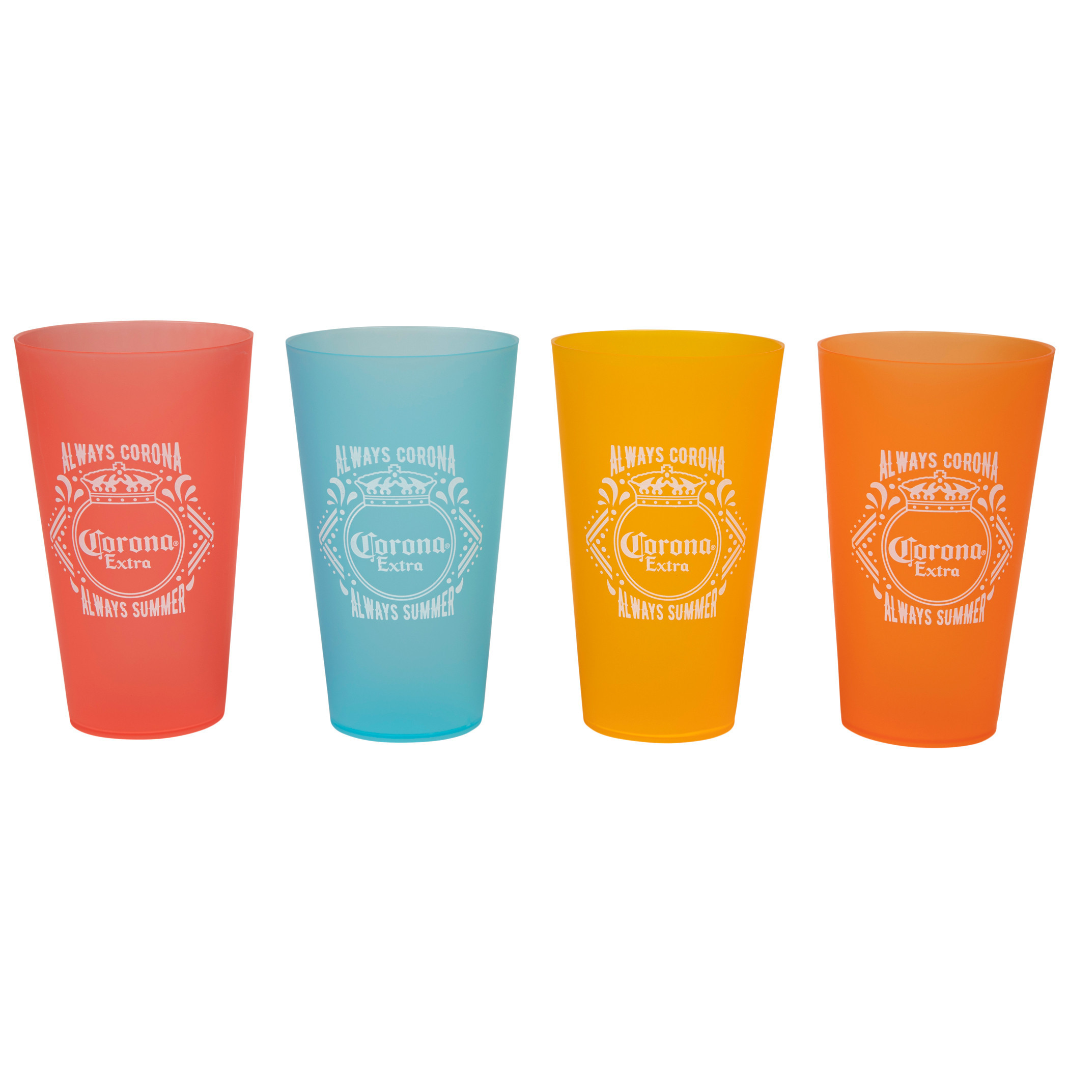 Product image 0 for Corona Extra Grill Out 4-Pack Cup Set