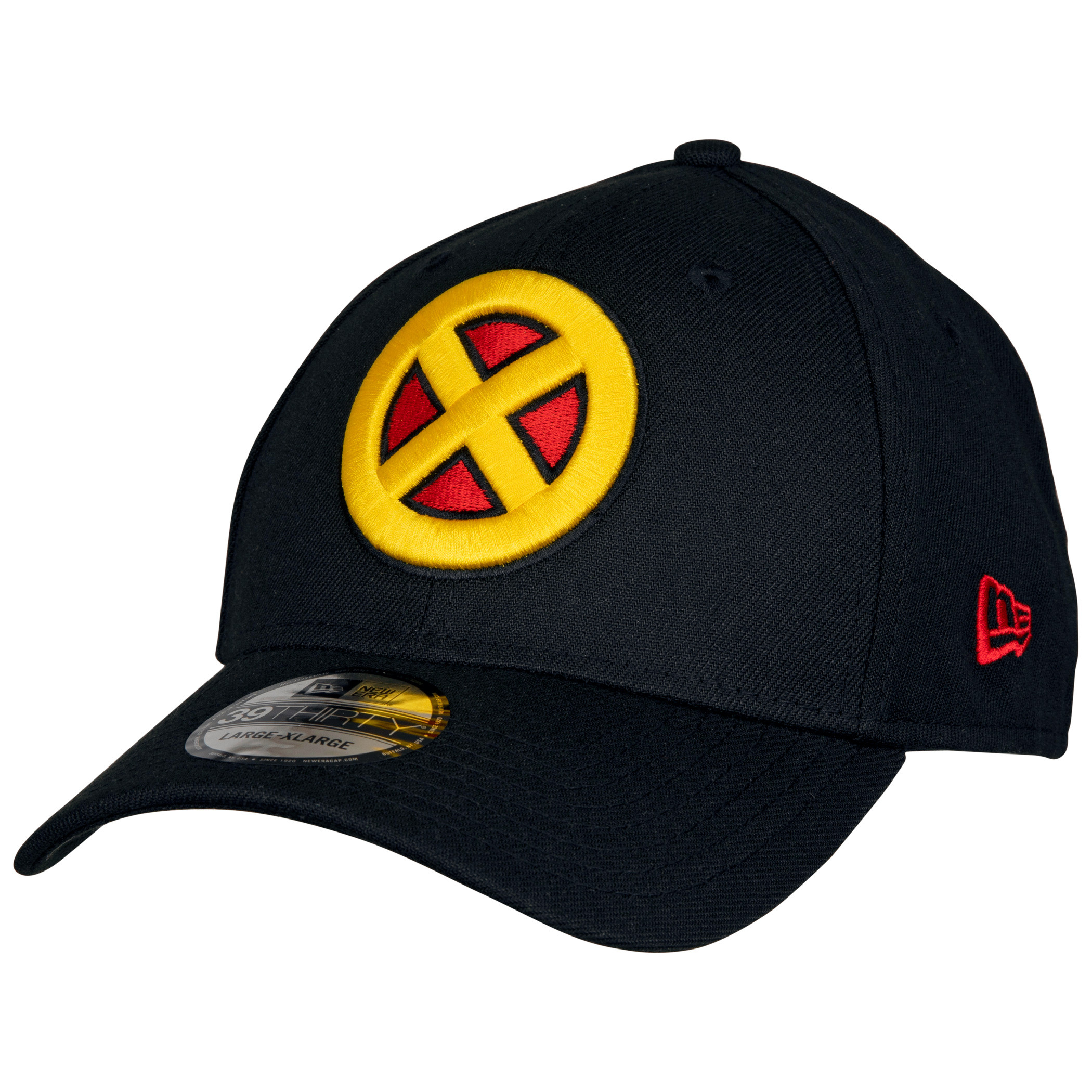 Product image 0 for X-Men Symbol Black Costume New Era 39Thirty Fitted Hat