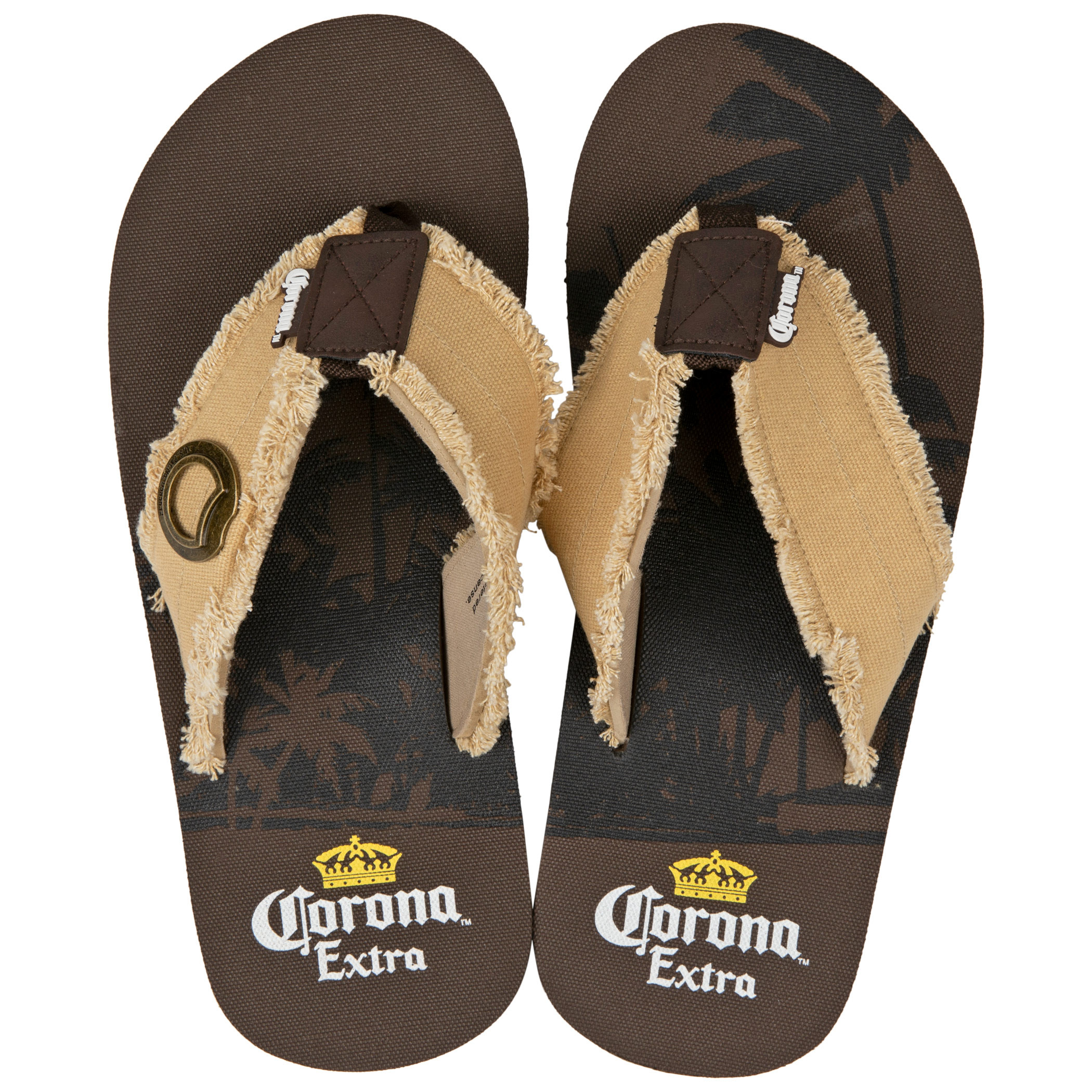 Product image 0 for Corona Extra Logo Palm Tree Sandals