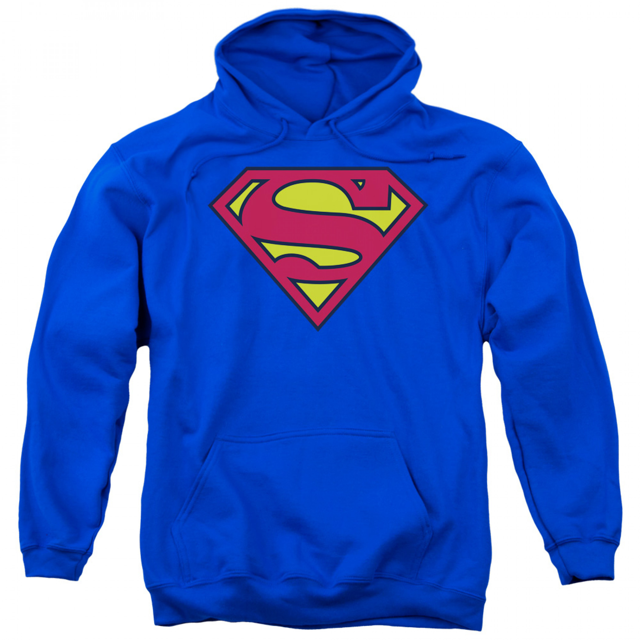 Product image 0 for Superman Symbol Royal Hooded Sweatshirt