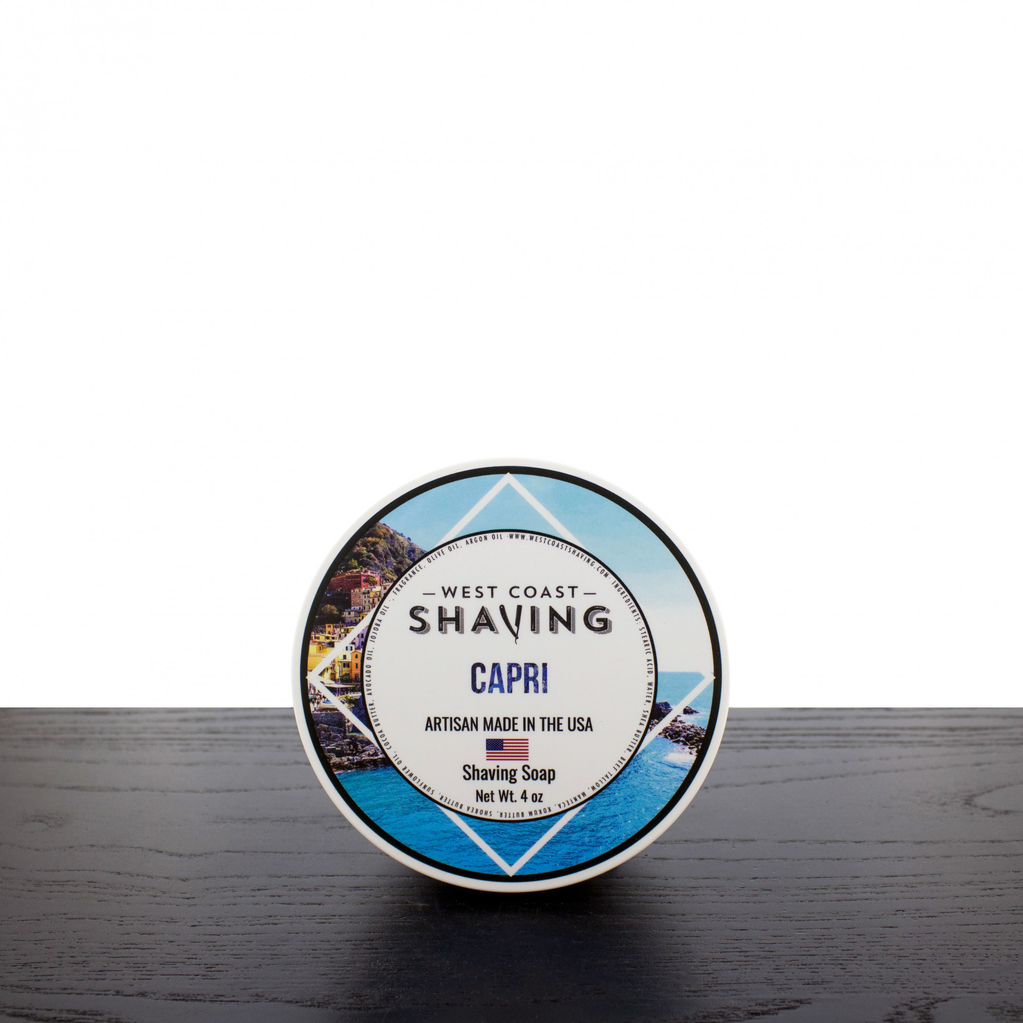 WCS Shaving Soap, Capri - West Coast Shaving