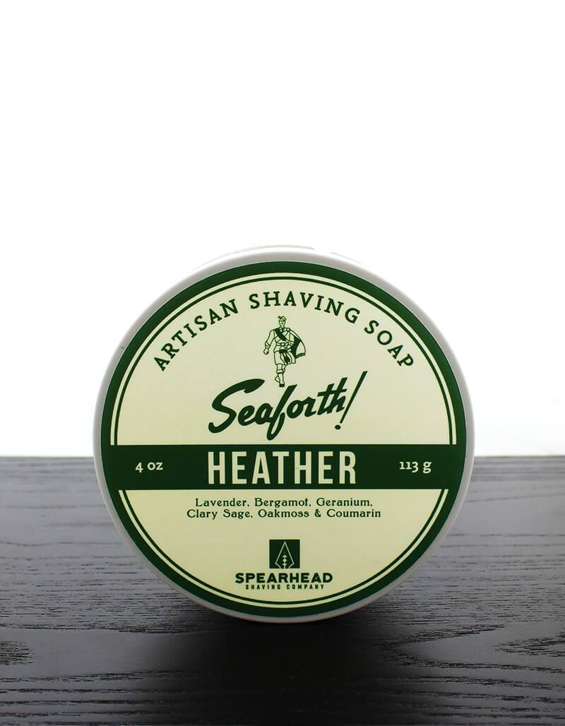 Seaforth Shaving Soap, Heather by Spearhead Shaving - West Coast Shaving