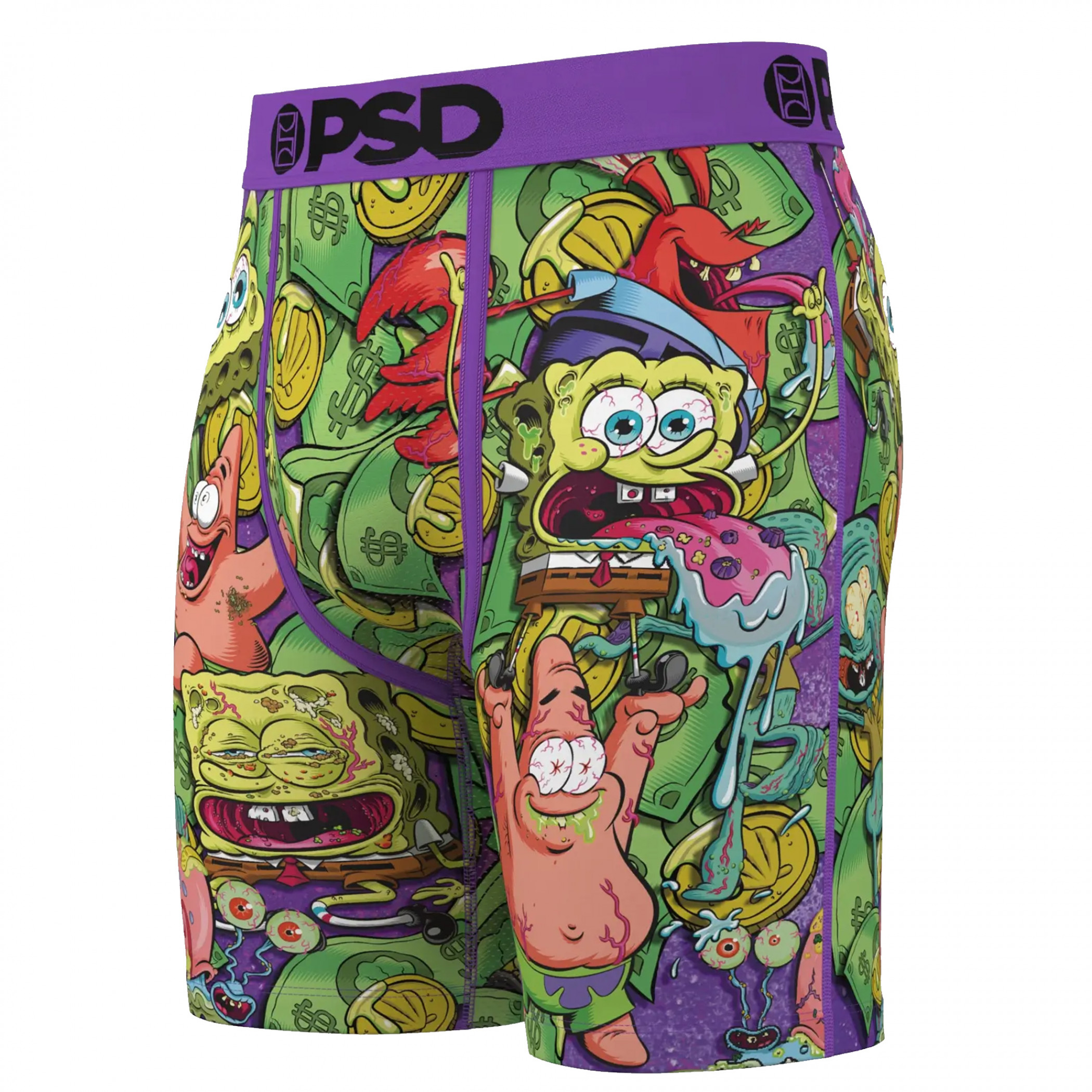 Product image 0 for SpongeBob SquarePants Krust Bank PSD Boxer Briefs