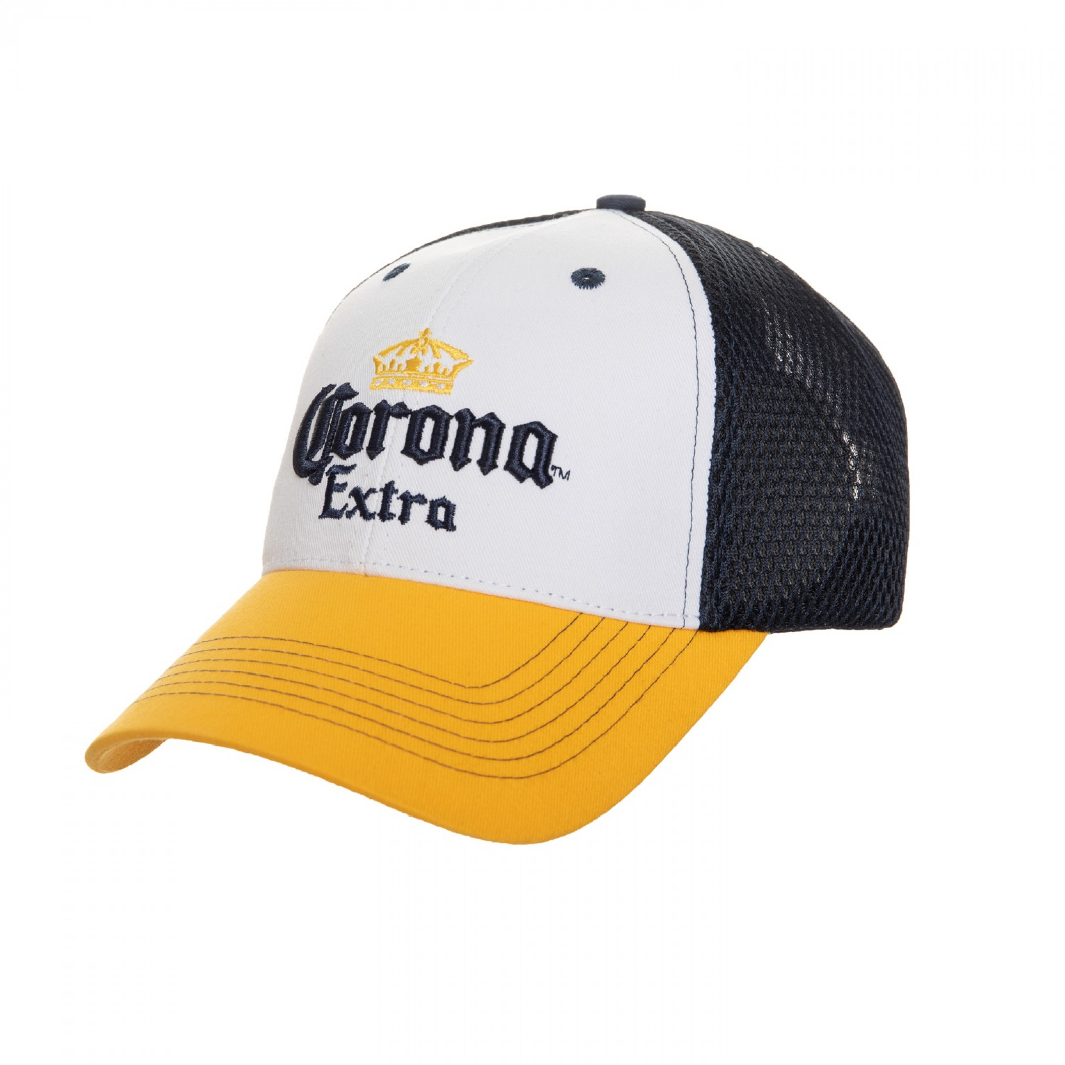 Product image 0 for Corona Extra Crown Symbol Mesh Trucker Hat