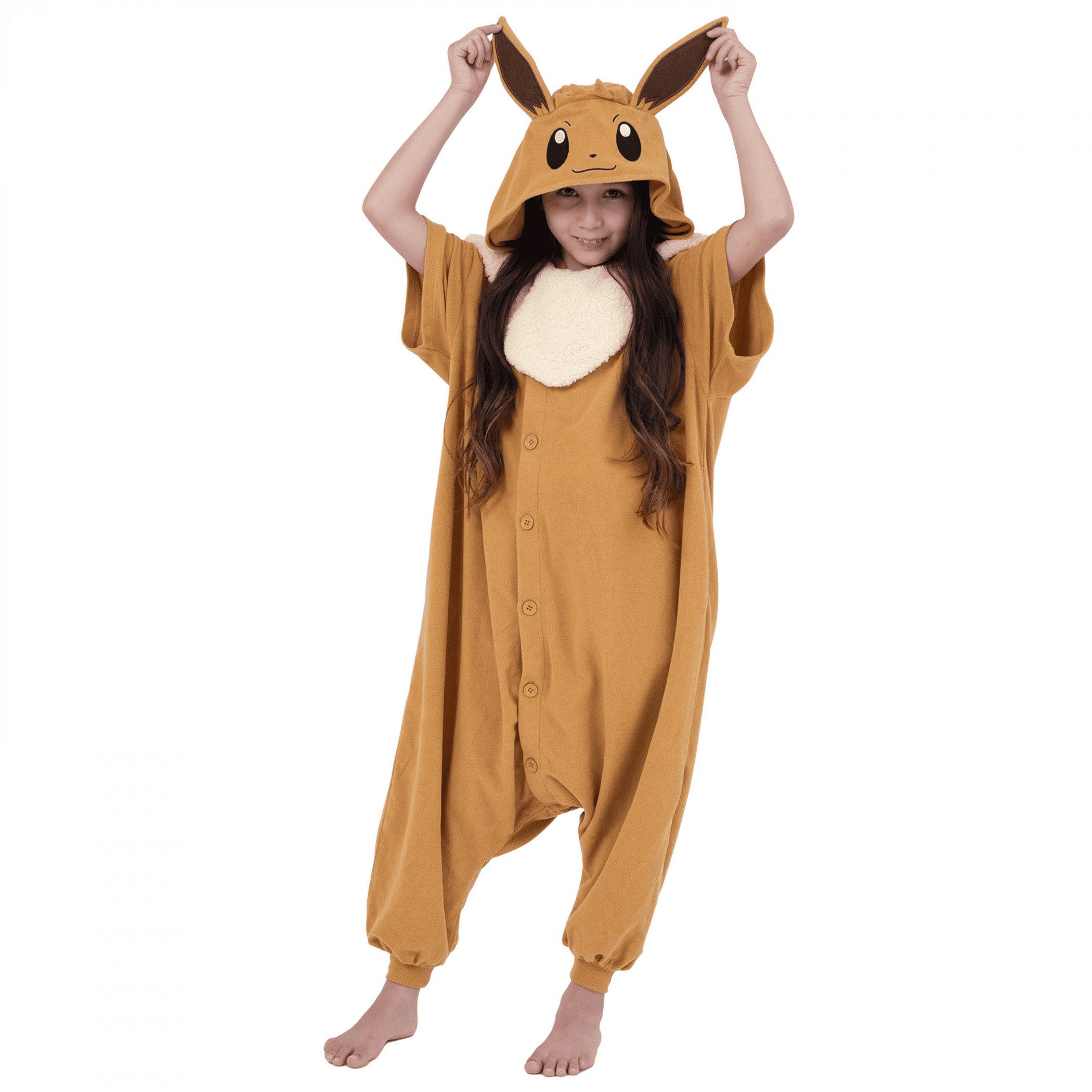 Product image 0 for Pokemon Eevee Kid's Summer Kigurumi