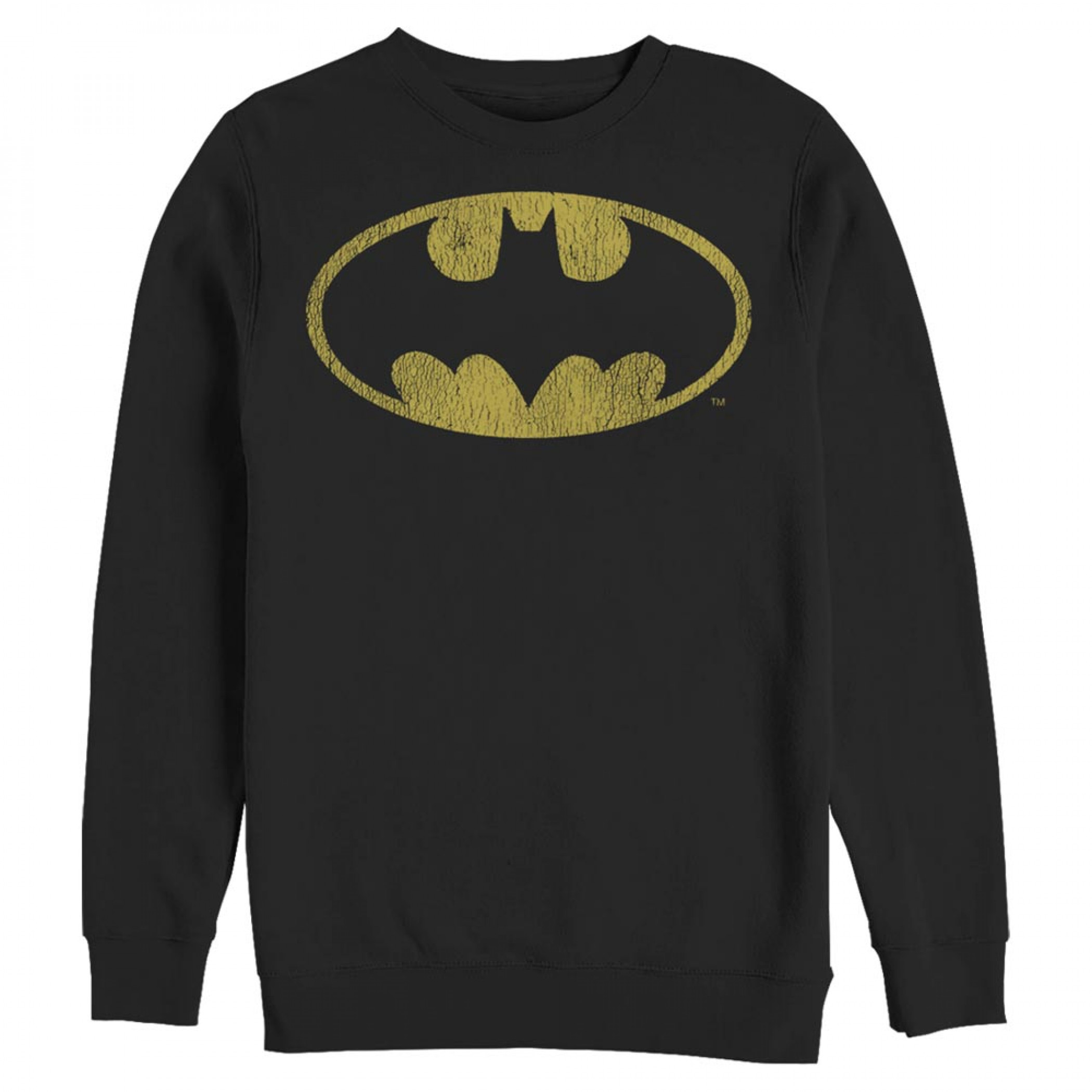 Product image 0 for Batman Classic Yellow Bat Black Sweatshirt