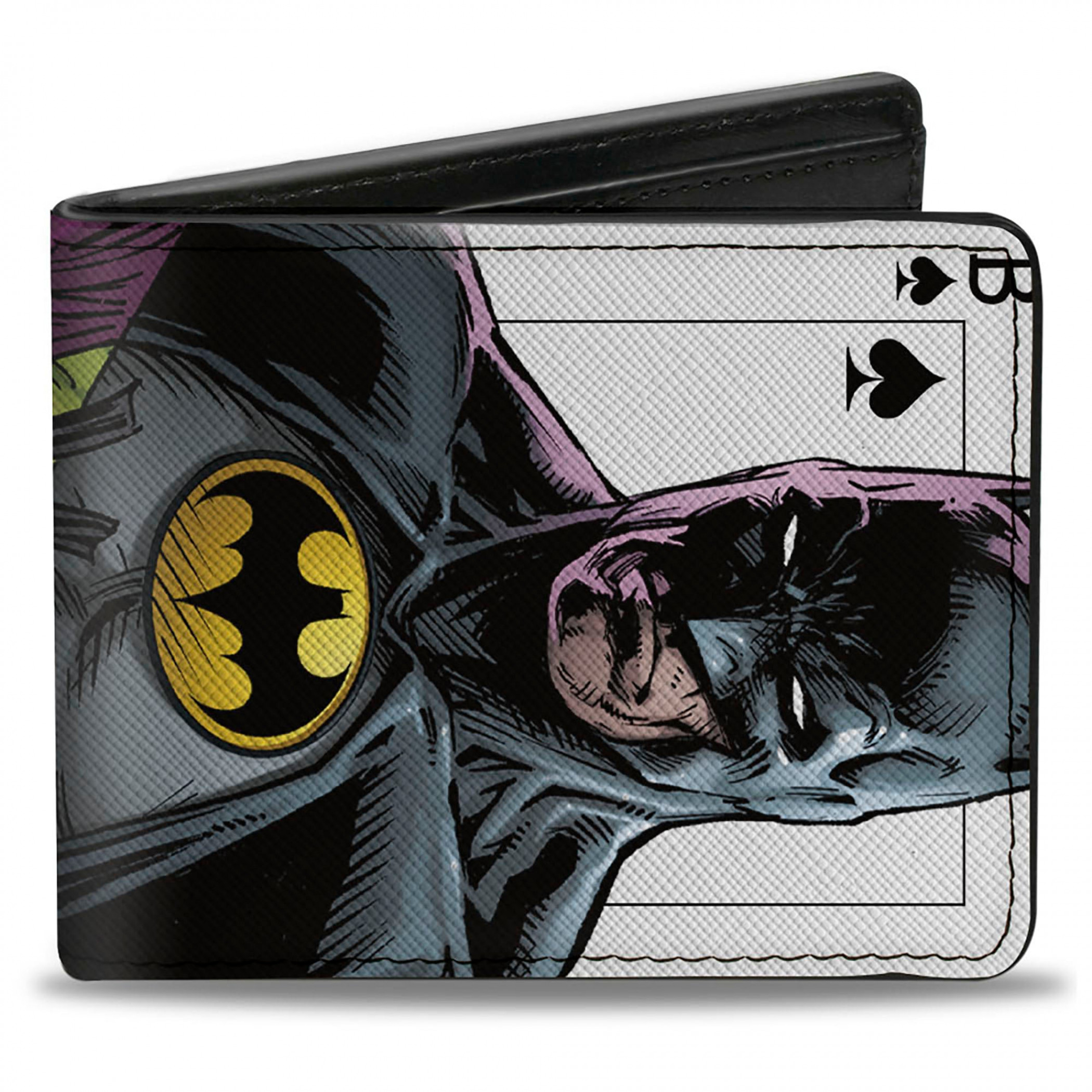 Product image 0 for Batman Vs. Joker Spade Card Bi-Fold Wallet