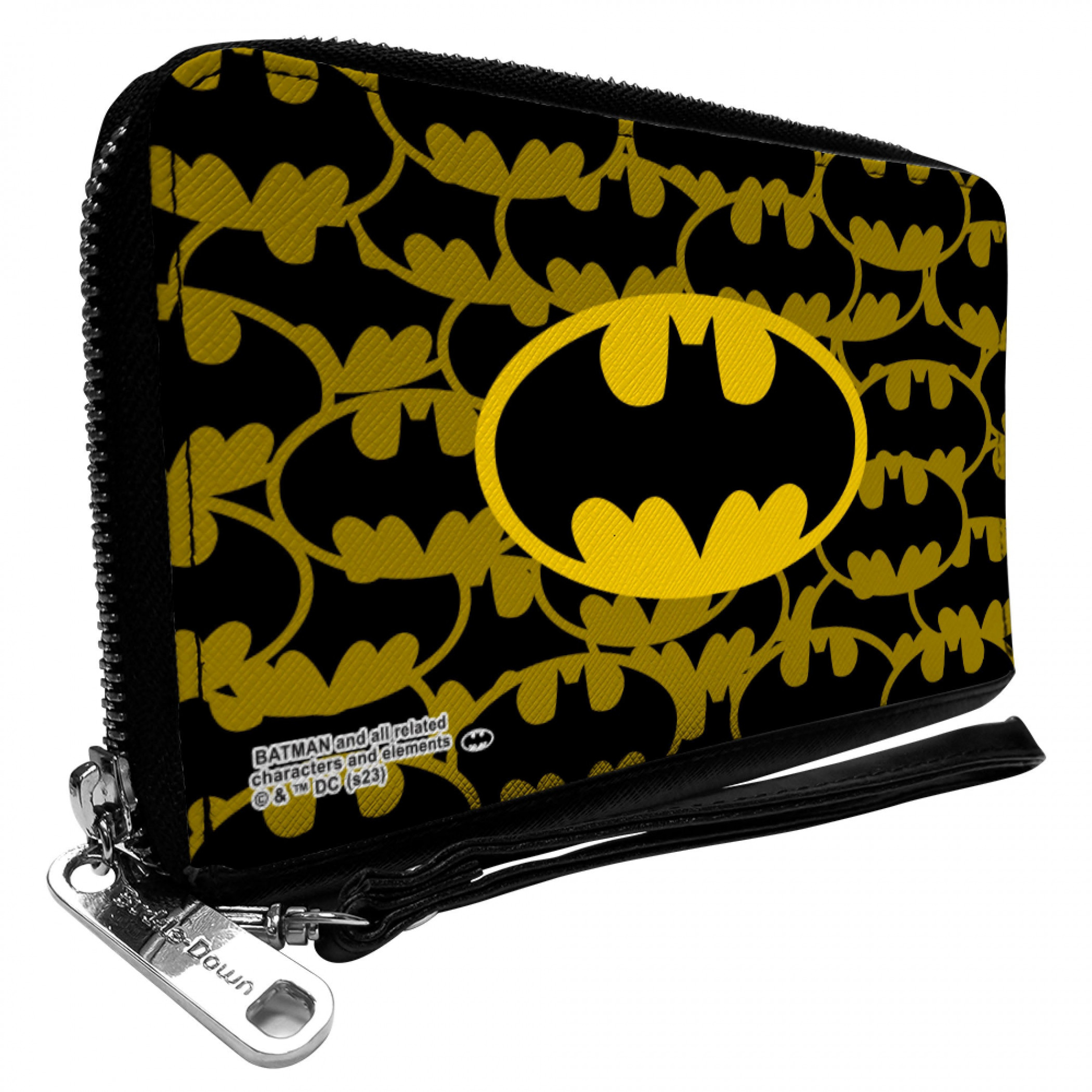 Product image 0 for Batman Logo Collage PU Leather Zip Around Wallet