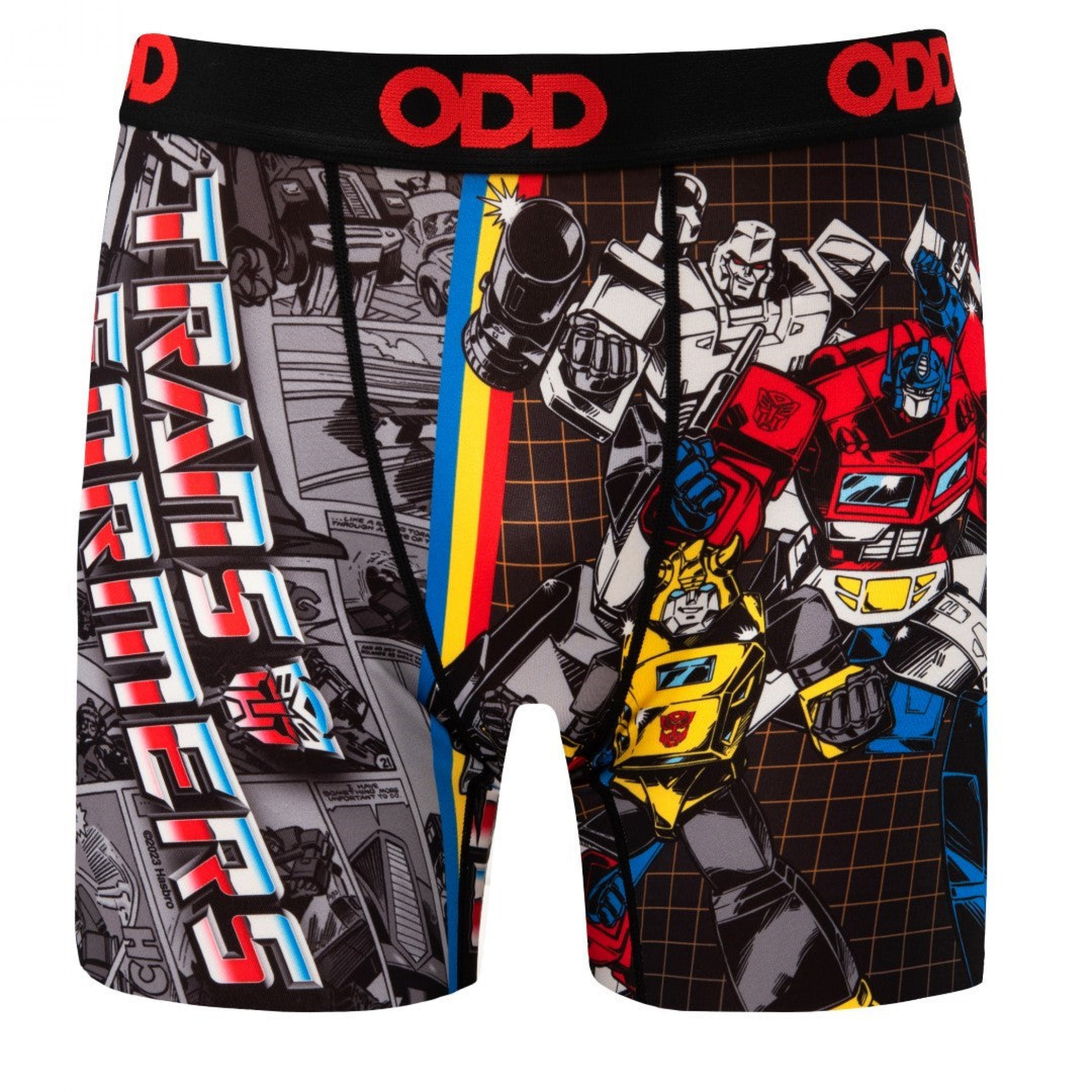 Product image 0 for Transformers Action Comic Print Men's Boxer Briefs