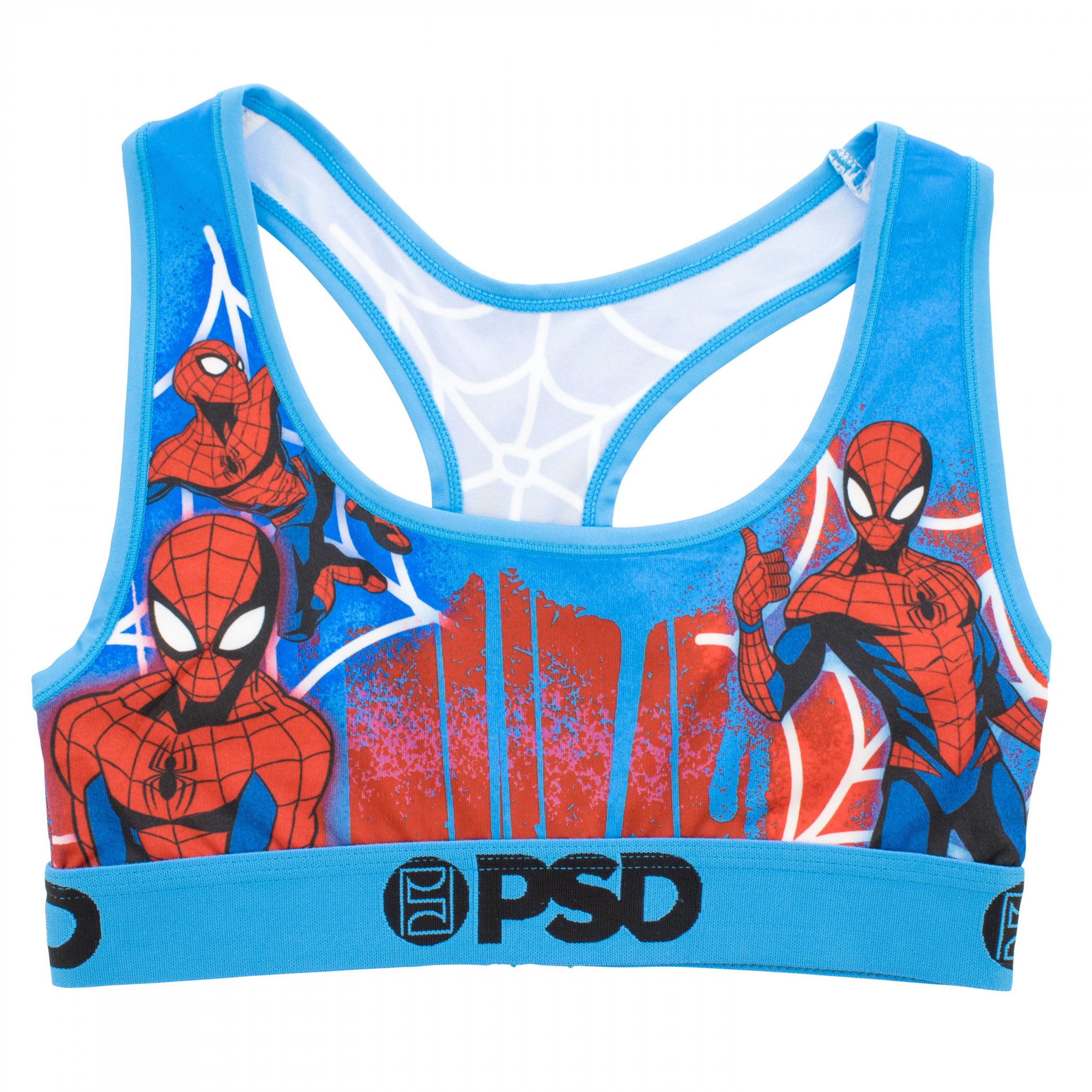 Product image 0 for Spider-Man Peter Parker Drip PSD Sports Bra