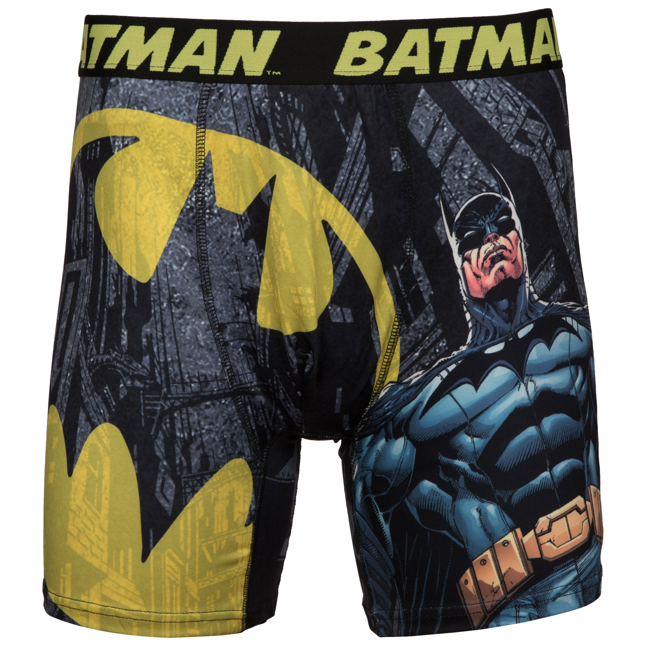 Product image 0 for Batman Distressed Bat Signal Boxer Briefs