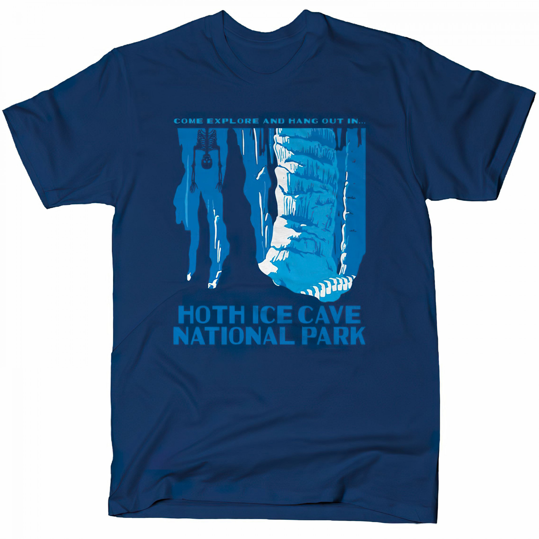 Product image 0 for Star Wars Hoth Ice Cave National Park T-Shirt