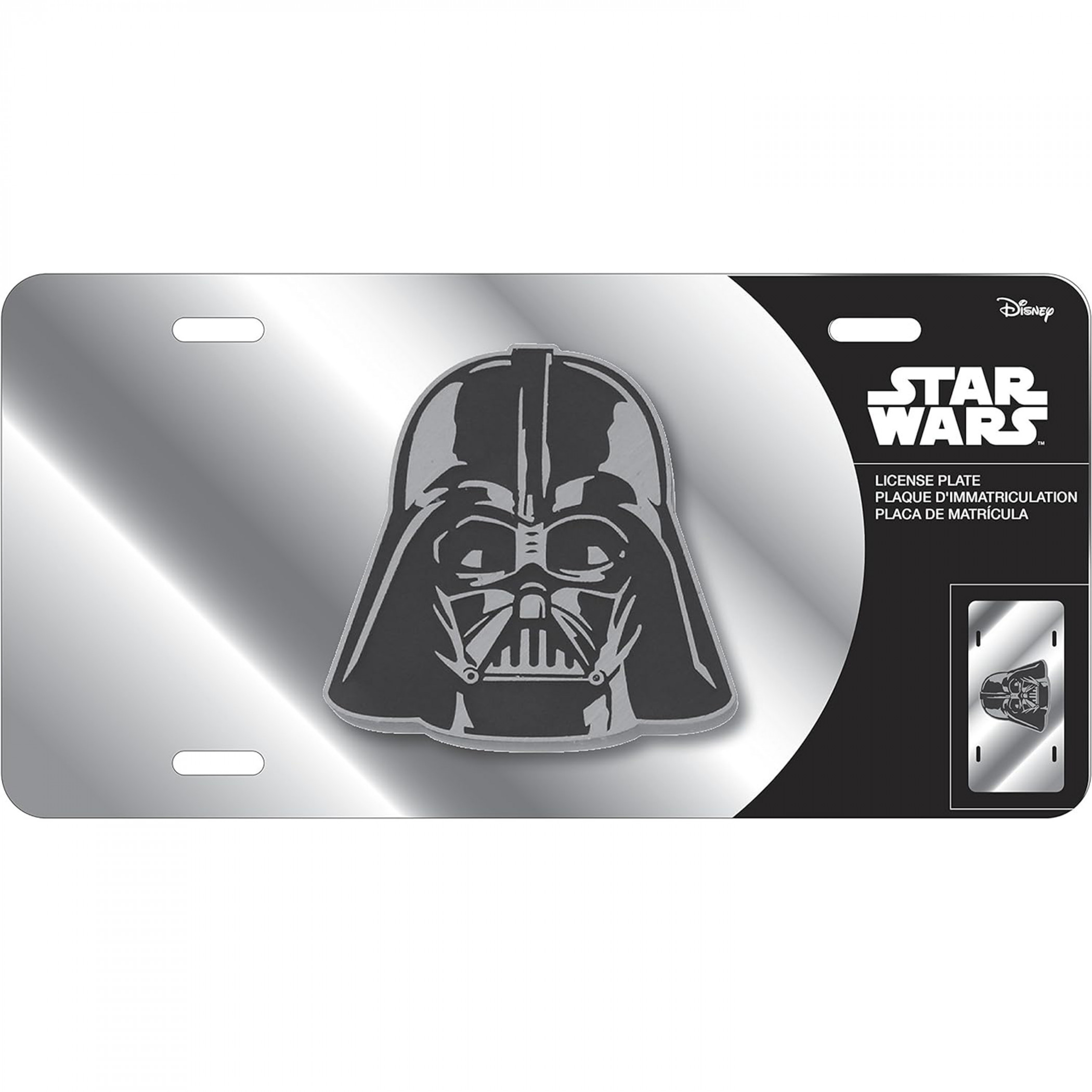 Product image 0 for Star Wars Darth Vader License Plate Emblem