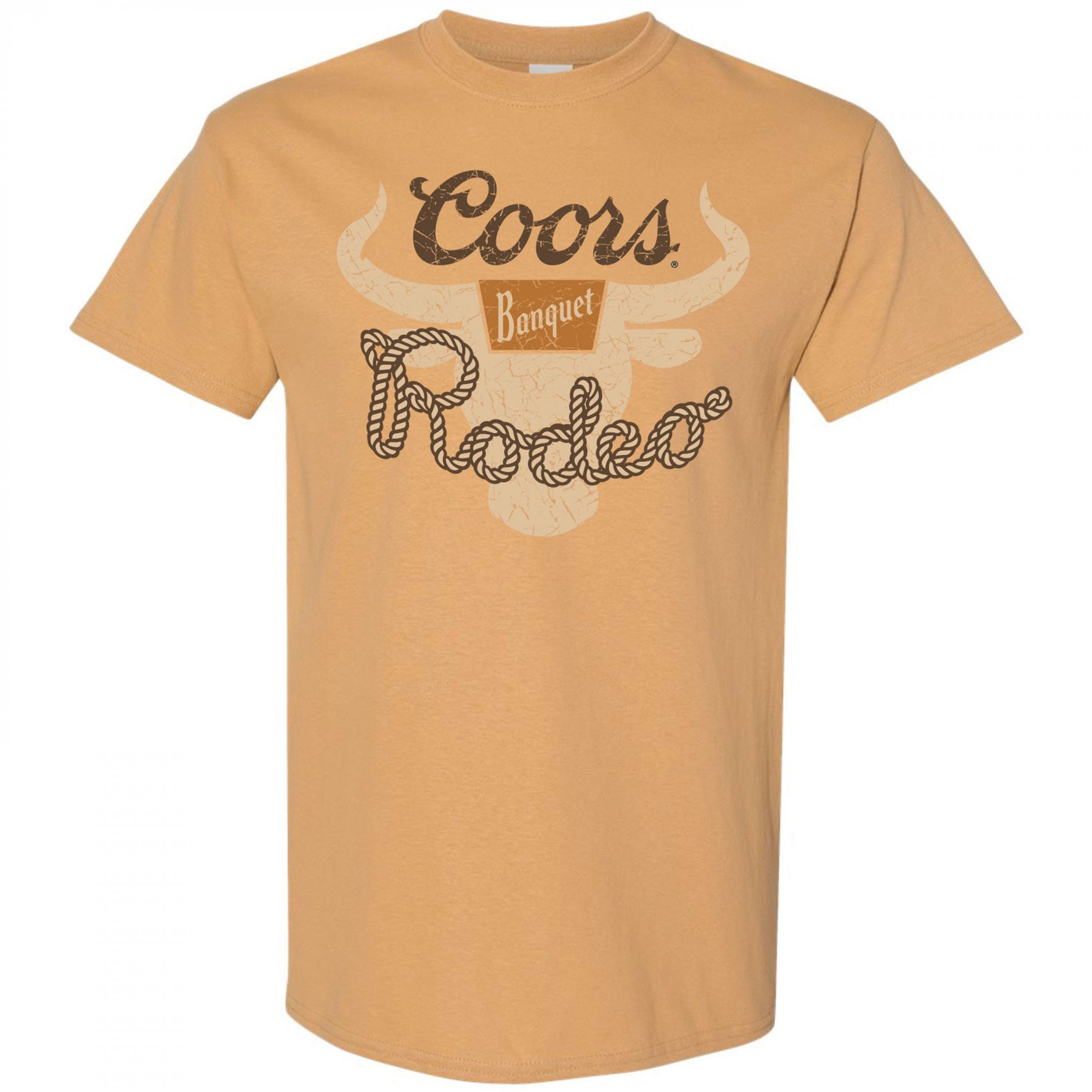Product image 0 for Coors Banquet Rodeo Lasso Orange Colorway T-Shirt