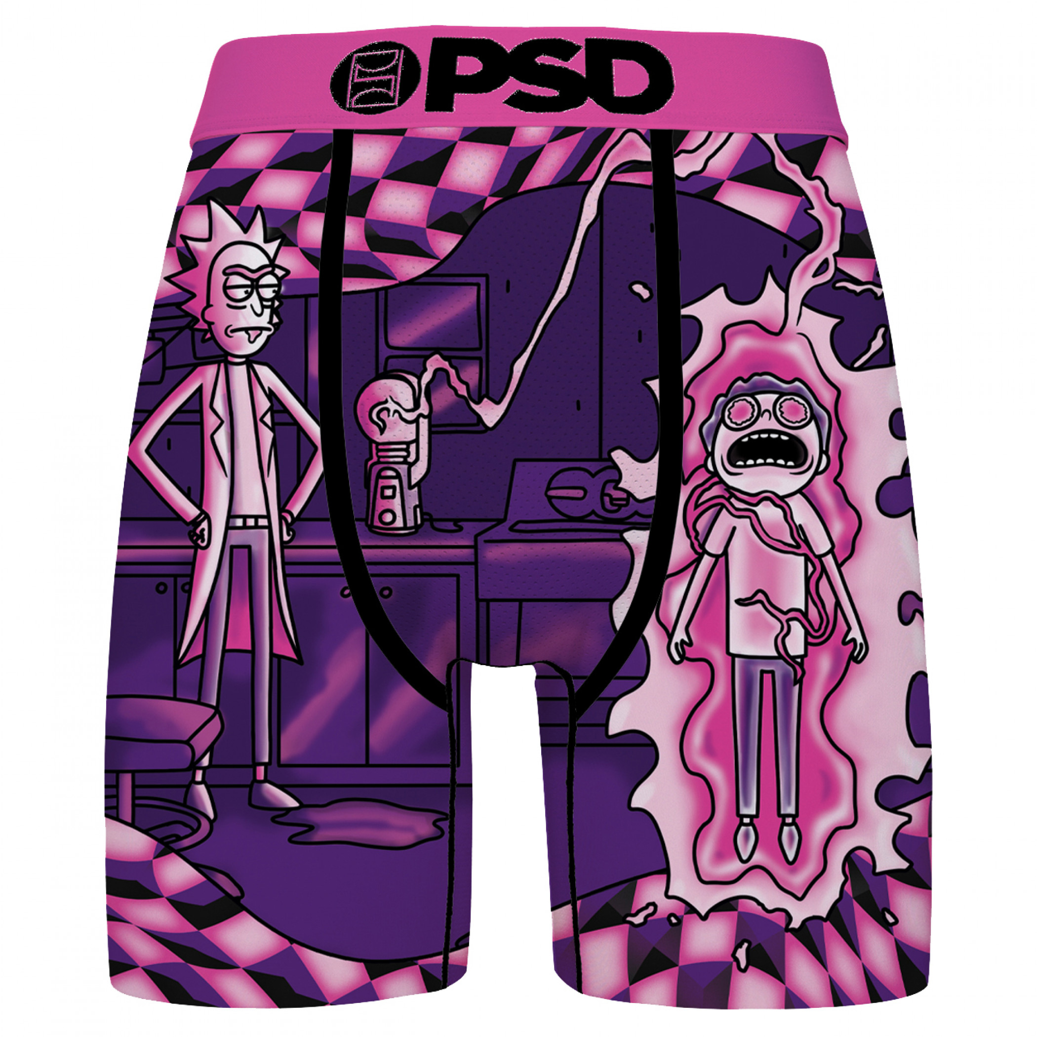 Product image 0 for Rick and Morty Lab Work PSD Boxer Briefs