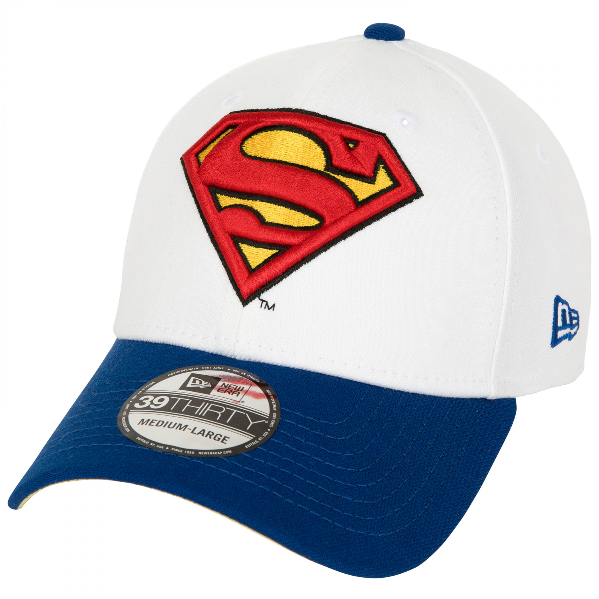 Product image 0 for Superman Logo Home Colors New Era 39Thirty Fitted Hat