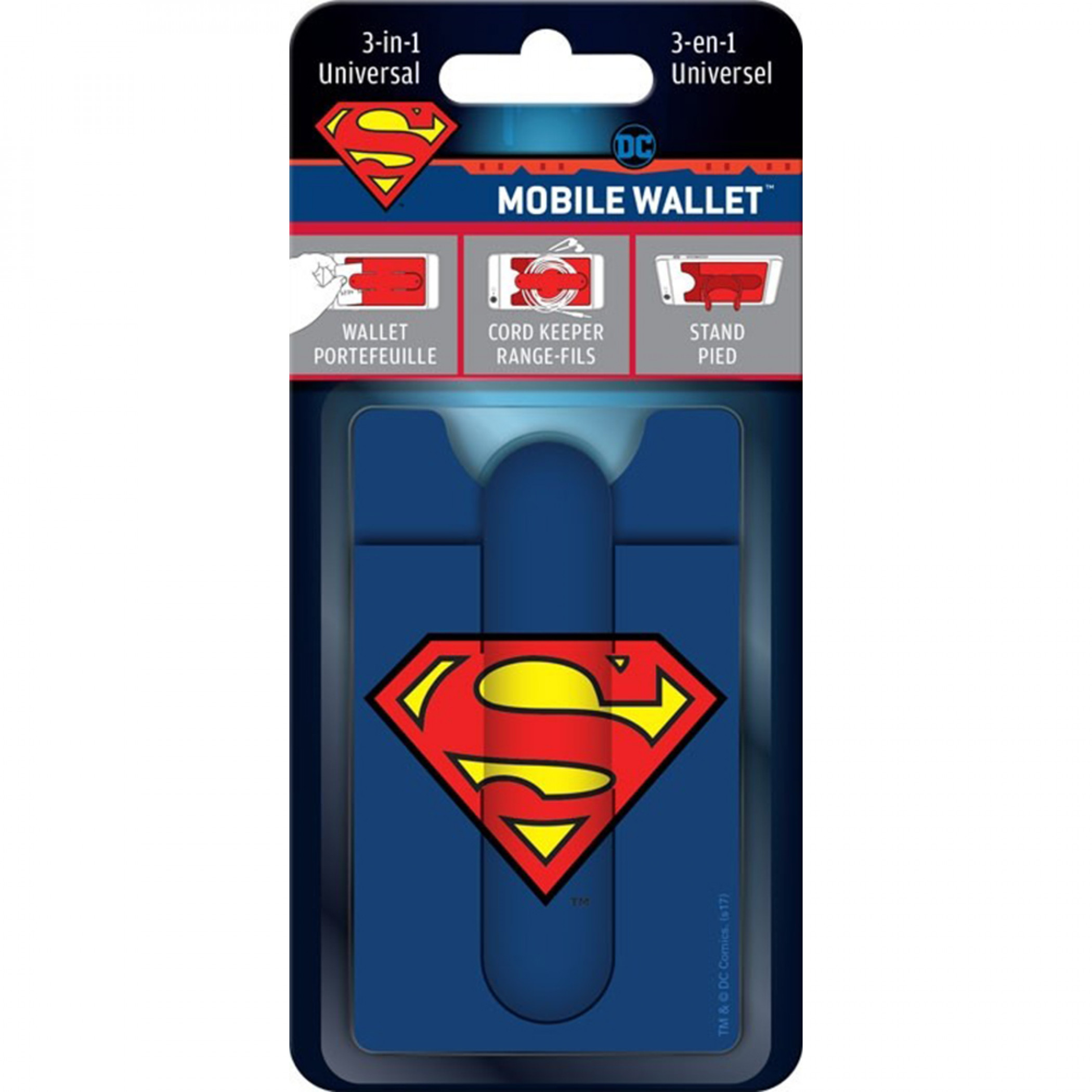 Product image 0 for Superman Logo 3-in-1 Mobile Wallet