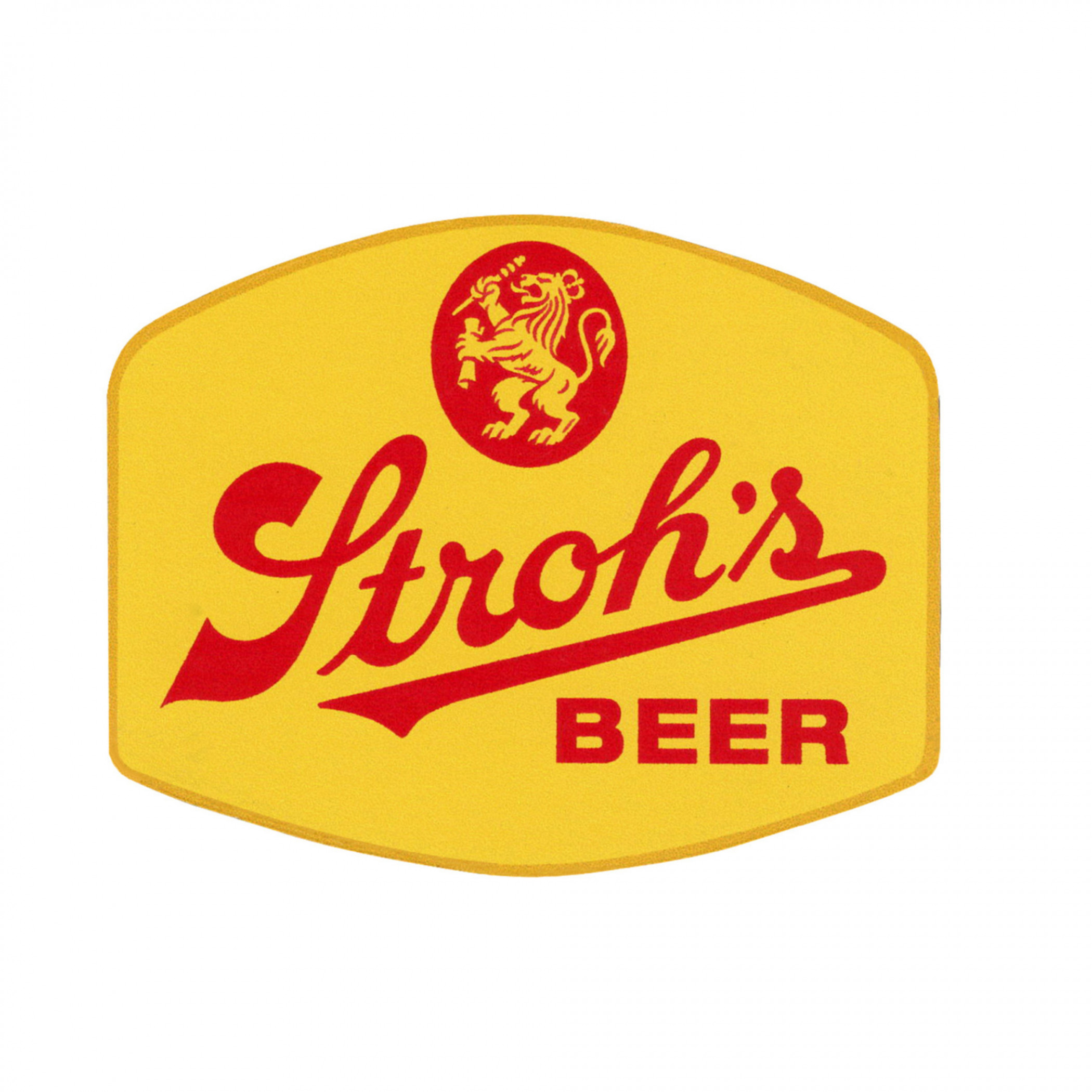 Product image 0 for Stroh's Lion Crest Logo Magnet