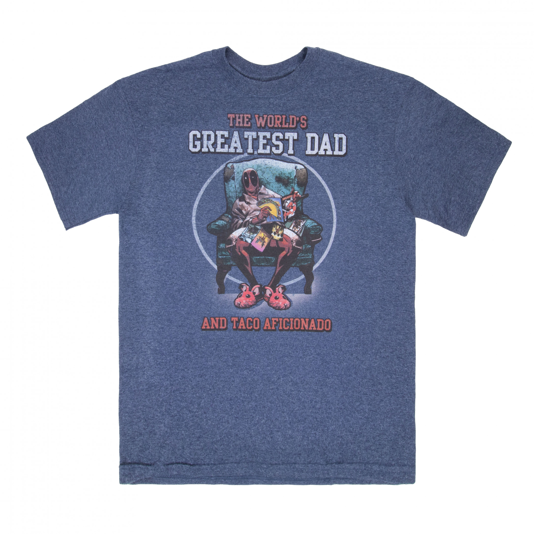 Product image 0 for Deadpool World's Greatest Dad Men's T-Shirt