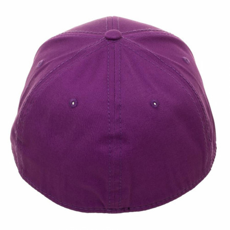 Product image 2 for Super Mario Bros. Embroidered Waluigi Flex Fit Hat