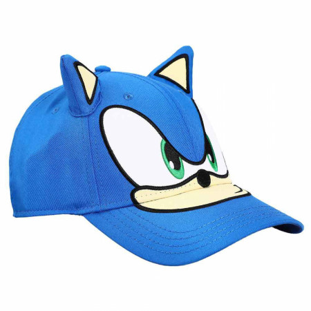 Product image 2 for Sonic The Hedgehog 3D Cosplay Strapback Hat with Ears