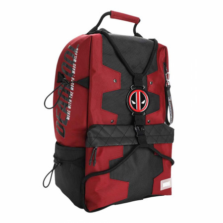 Product image 1 for Deadpool Bungee Suit-Up Character Backpack