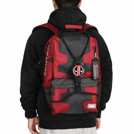Product image 10 for Deadpool Bungee Suit-Up Character Backpack