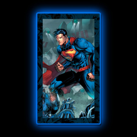 Product image 1 for Superman LED Mini Poster Mountable Wall Light