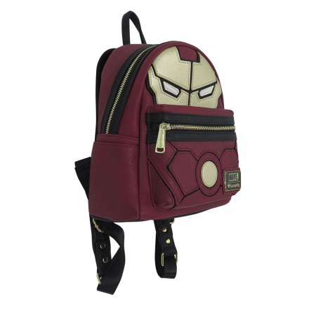 Product image 1 for Avengers Infinity War Iron Man Loungefly Mini Backpack