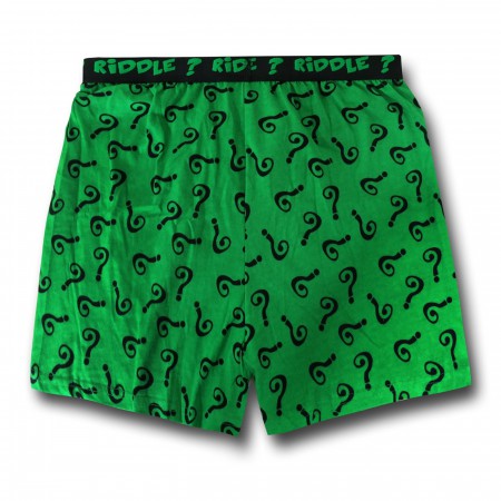 Product image 2 for Batman 66 Riddler Riddle Me Boxer Shorts