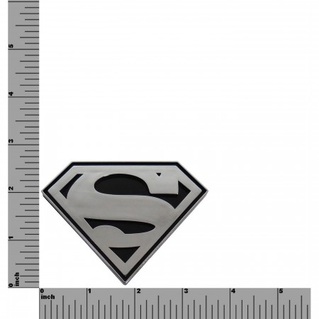 Product image 1 for Superman Chrome and Black Symbol Car Emblem