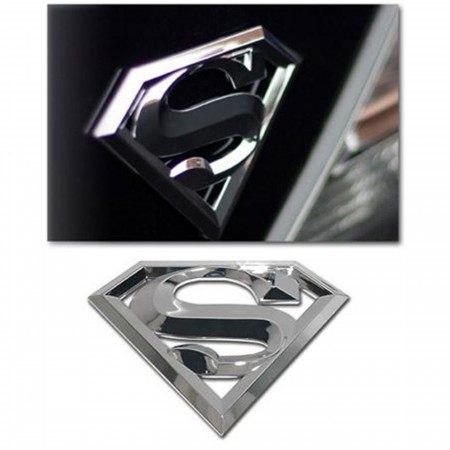 Product image 1 for Superman 3D Chrome Adhesive Car Emblem