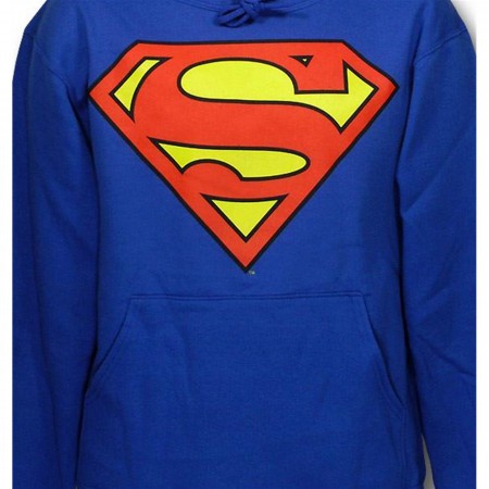 Product image 3 for Superman Symbol Royal Hooded Sweatshirt