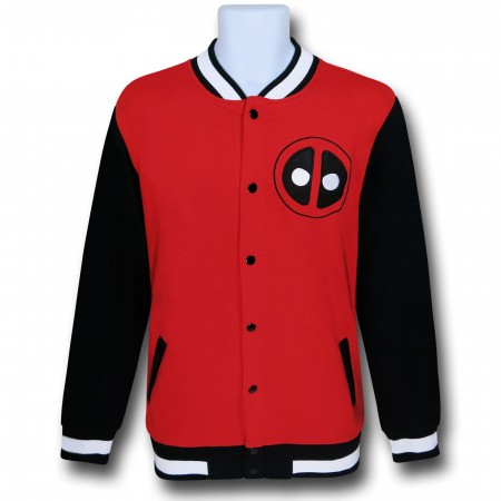 Product image 0 for Deadpool Red/Black Varsity Jacket