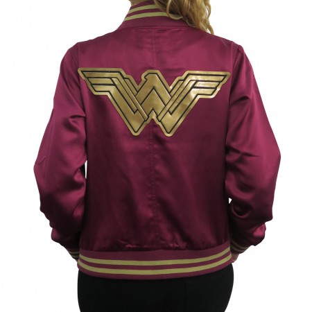 Product image 1 for Wonder Woman Movie Logo Women's Bomber Jacket