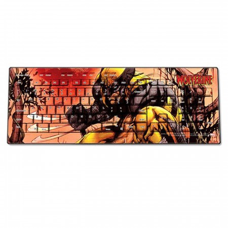 Product image 2 for Wolverine Yellow Costume USB Keyboard