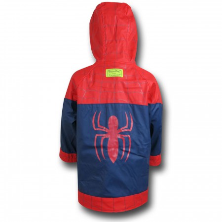 Product image 2 for Spiderman Kids Costume Rain Coat