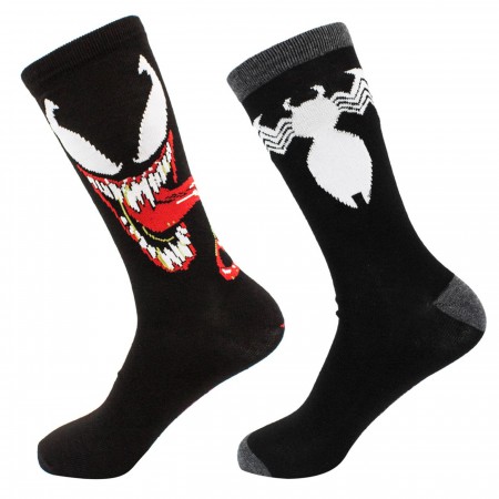 Product image 0 for Venom Symbiote Crew Socks 2-Pack