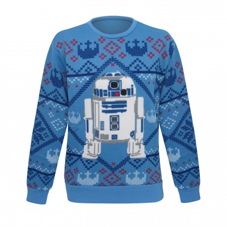 Product image 0 for Star Wars R2-D2 Cozy R2 Ugly Men's Christmas Sweater