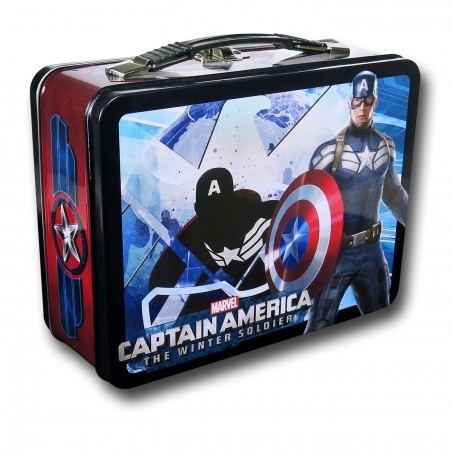 Product image 1 for Captain America Winter Soldier Large Tin Lunch Box