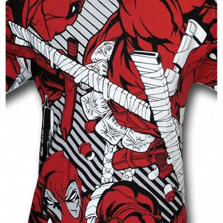 Product image 1 for Deadpool All Over Print T-Shirt