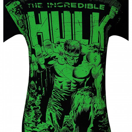 Product image 1 for Hulk #105 Cover Black 30 Single T-Shirt
